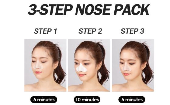 3-Step Nose Pack Sebum Free Clean Nose ( 7pieces) - Now In Seoul