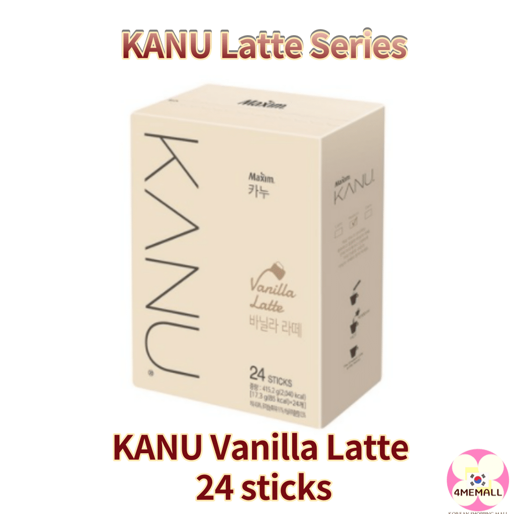 [ Maxim KANU Latte Series] Korea Kanu Coffee Mix 24T / 30T (Espresso ...