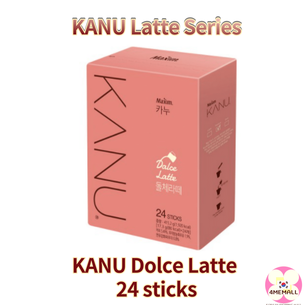 [ Maxim KANU Latte Series] Korea Kanu Coffee Mix 24T / 30T (Espresso ...