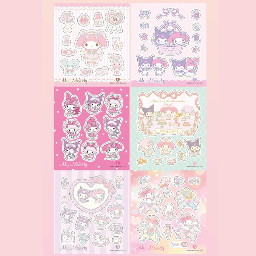 My Melody Sticker Mini Book - Now In Seoul