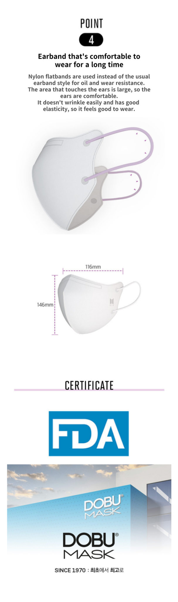 DOBU MASK/BTS mask 10+10 / bird's beak type - Now In Seoul