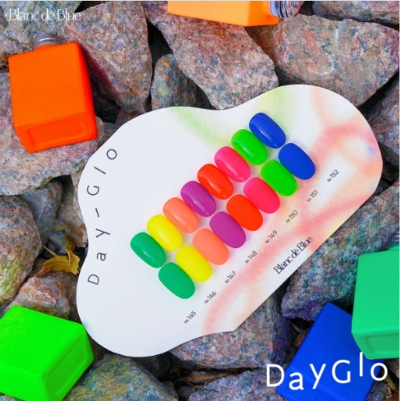 Blanc de Blue / DAYGLO COLOR GEL 8 SET / nail art / color gel - Now In ...