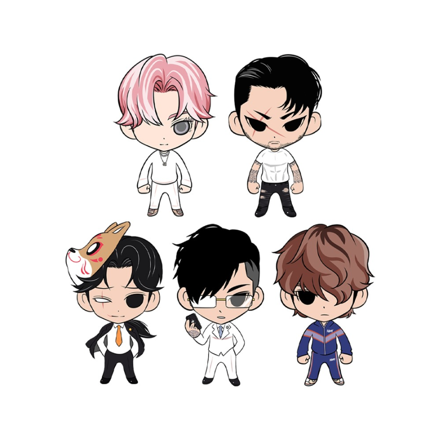 Lookism Sticker Set - Now In Seoul