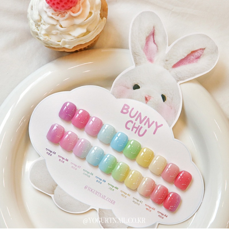 yogurtnail / BUNNY CHU MELTING SYRUP GEL 10SET - Now In Seoul
