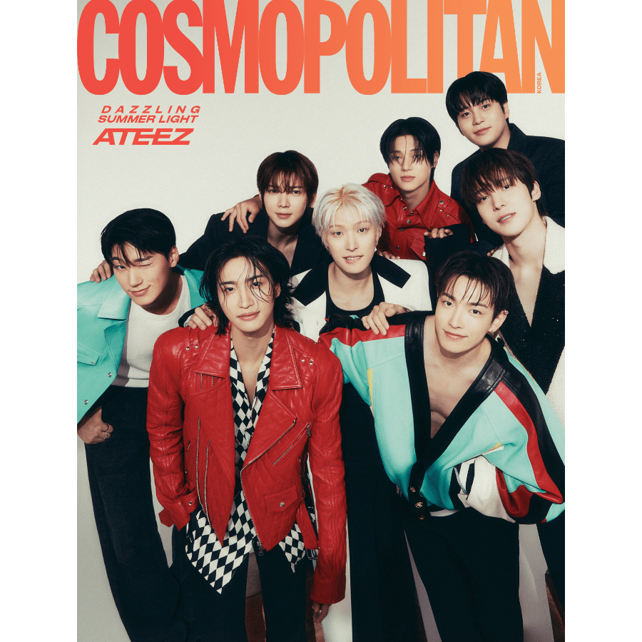 COSMOPOLITAN Korea July 2024 ATEEZ - Now In Seoul