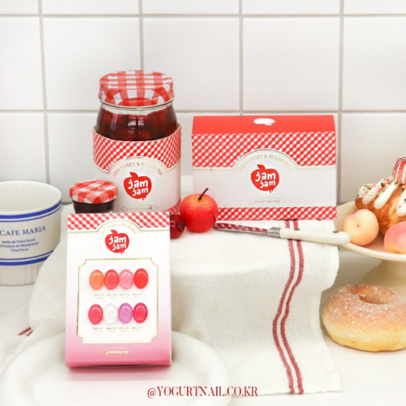 yogurt nail / jam jam Syrup glitter gel 8set - Now In Seoul