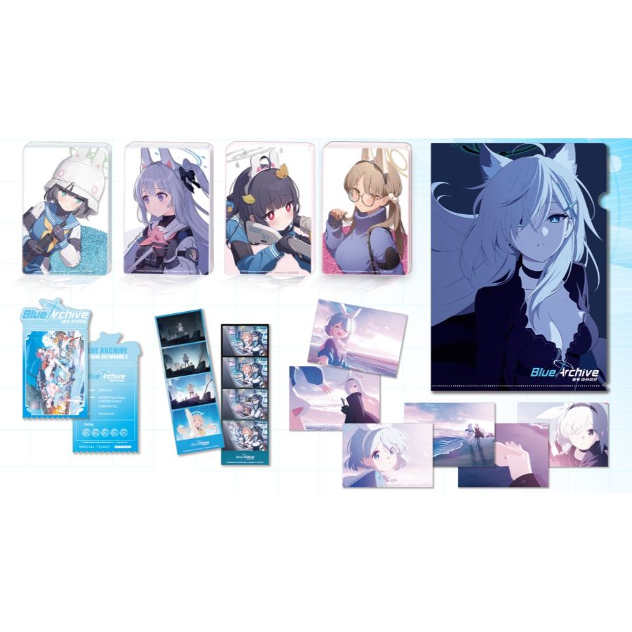 Blue Archive Official Artworks 2 Limited Edition - Now In Seoul
