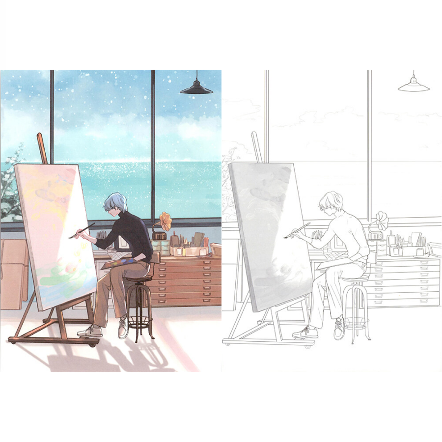 Mystical Coloring Book - Naver Webtoon Coloring Book Series - Now In Seoul