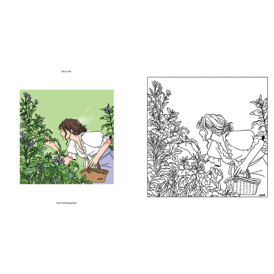 Ari's Picnic Coloring Book - Now In Seoul