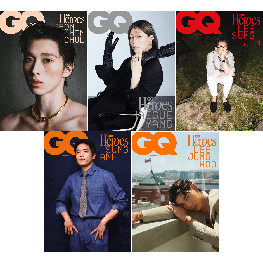 GQ Korea June 2025 MIN CHUL JEON/HAEGUE YANG/LEE SUNG JIN/ANH SUNG-JAE ...