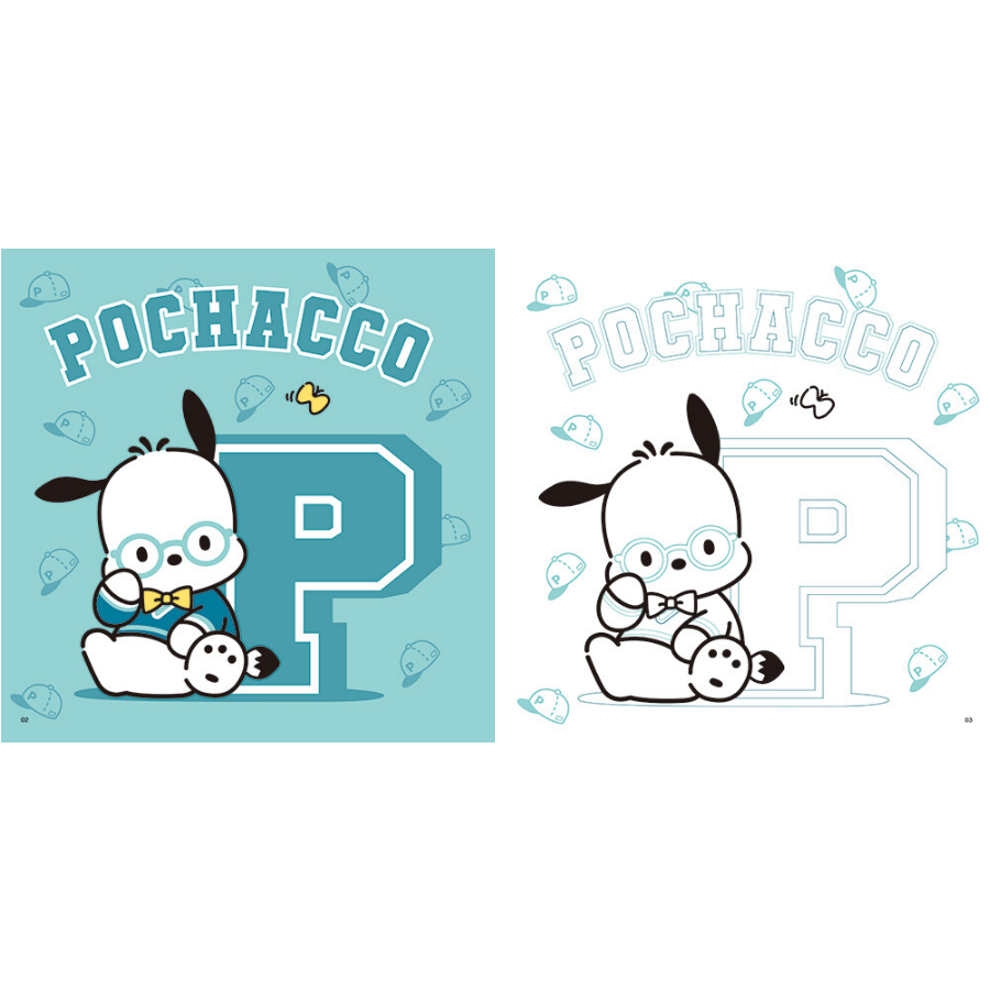 Pochacco Coloring Book - Now In Seoul