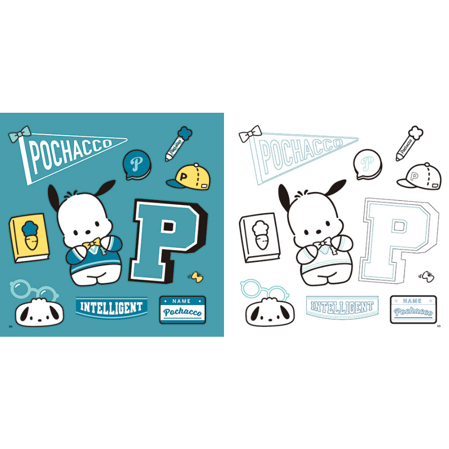Pochacco Coloring Book - Now In Seoul
