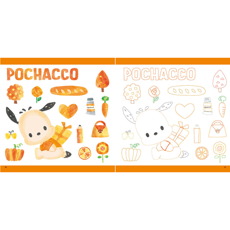 Pochacco Coloring Book - Now In Seoul
