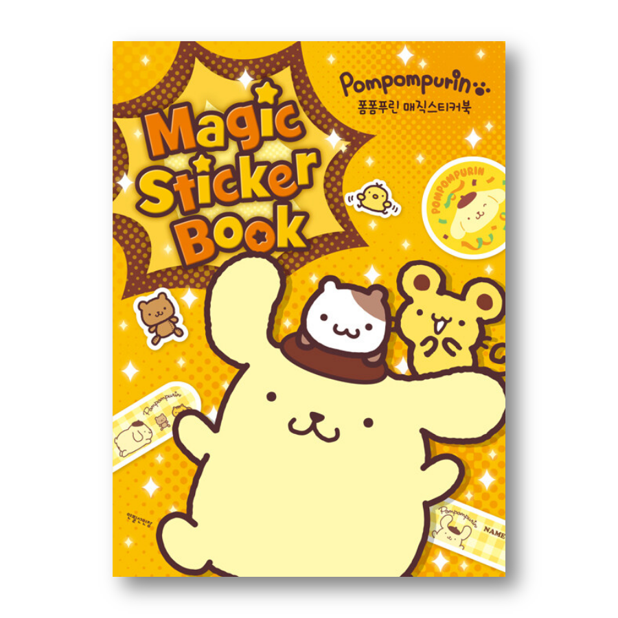 Pompompurin Magic Stiker Book - Now In Seoul