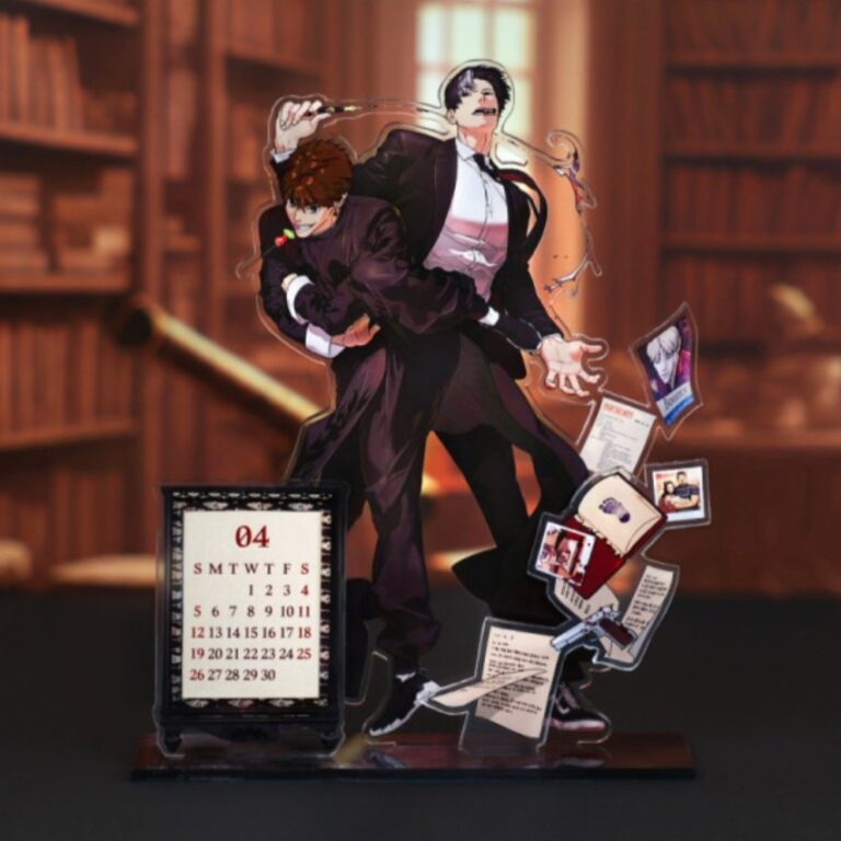 Killer Peter 2026 Acrylic Desk Calendar - Now In Seoul