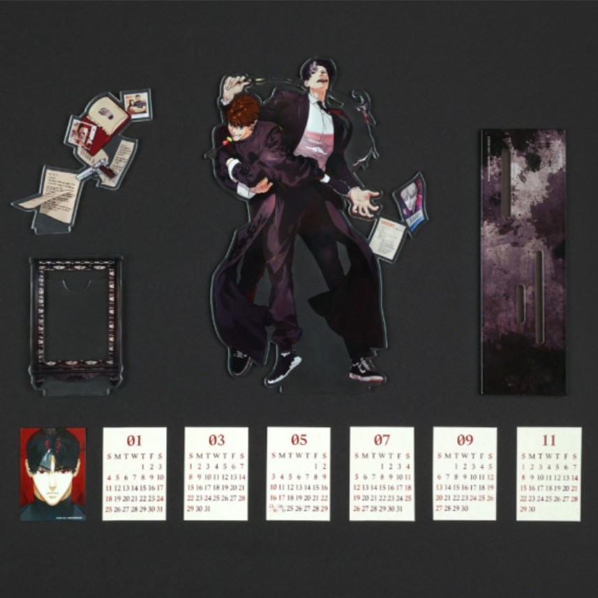 Killer Peter 2026 Acrylic Desk Calendar - Now In Seoul