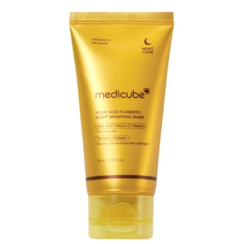 MEDICUBE Kojic Acid Turmeric Night Wrapping Mask 75ml - Now In Seoul